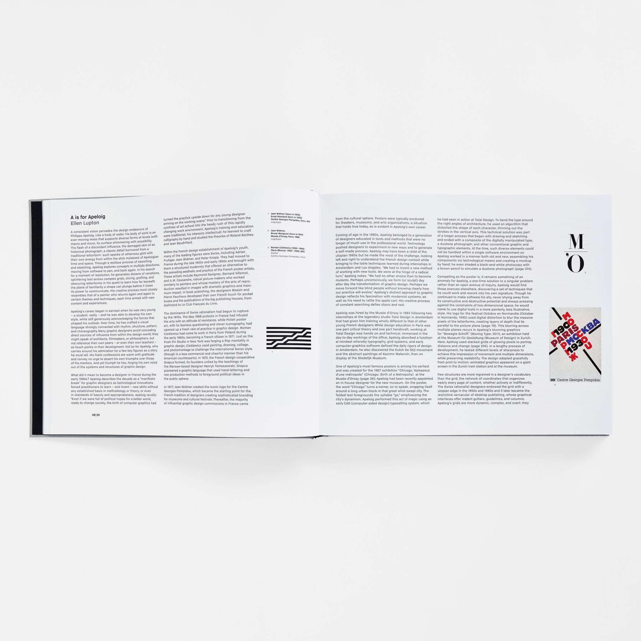 Typorama: The Graphic Work of Philippe Apeloig – Unit Editions