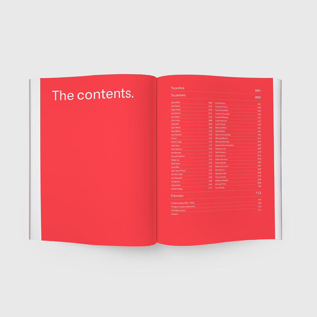 Pentagram: Living by Design – Unit Editions